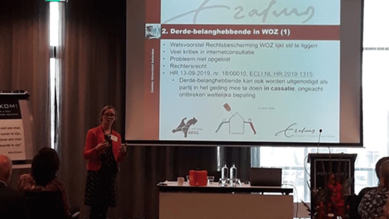 Anneke Monsma presenteert: actualiteiten formeel recht | Erasmus School ...