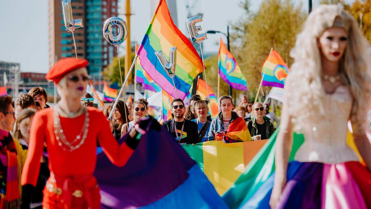 Pride March Roze Zaterdag 2022 | Erasmus University Rotterdam