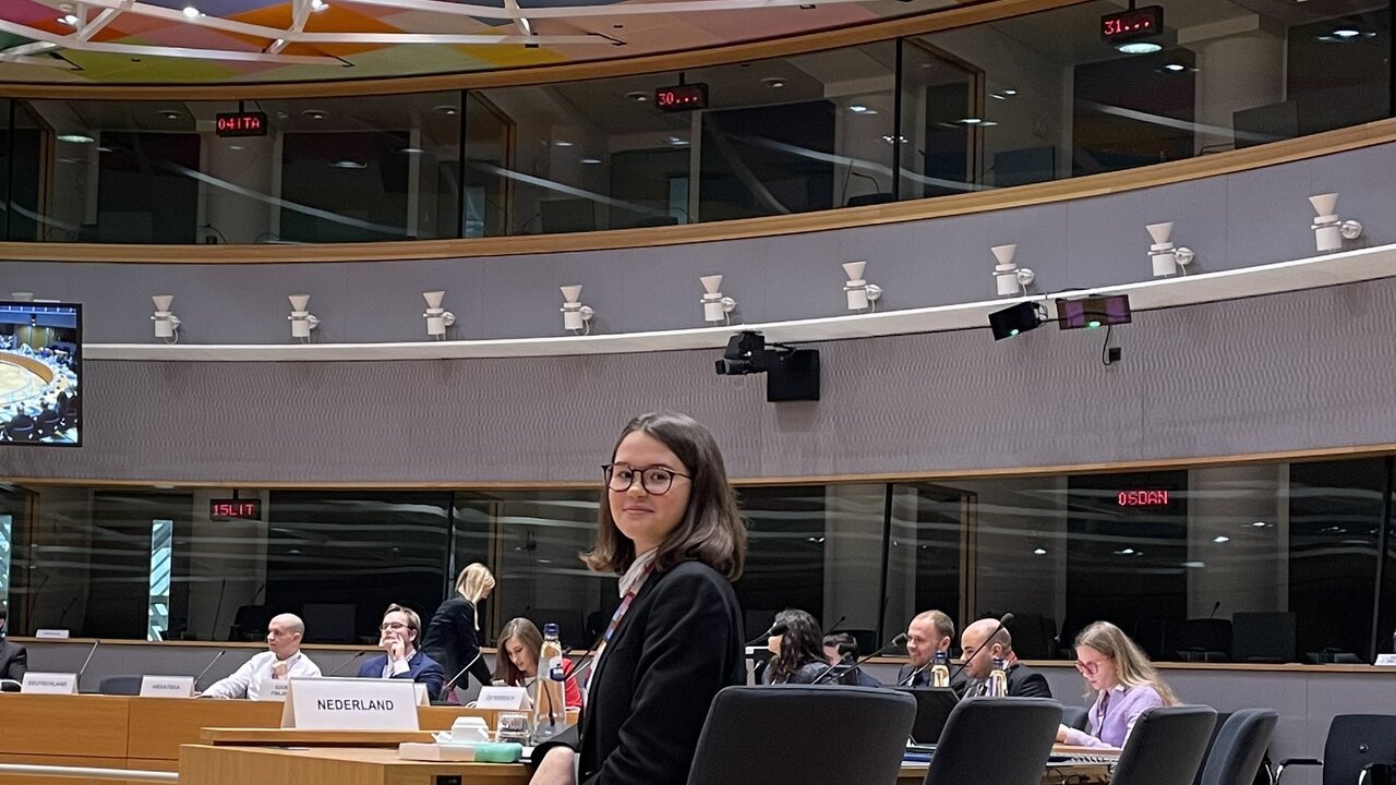 ESSB student participated in the ConSIMium simulation organised by European Council | Erasmus ...