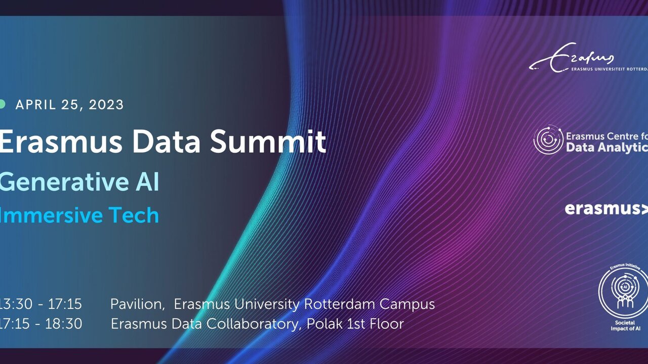 Erasmus Data Summit – Immersive and Generative AI | Erasmus University Rotterdam