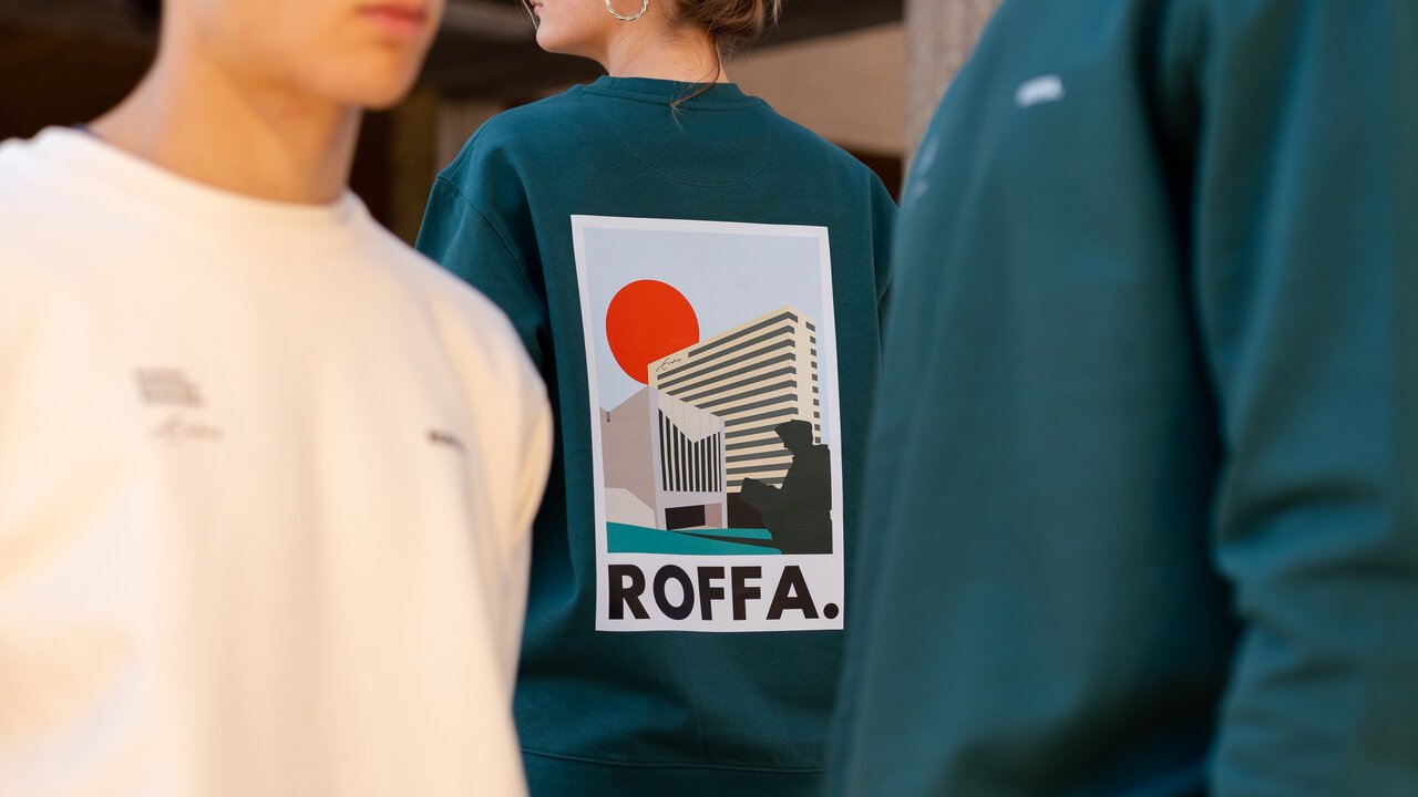 Order your EURxROFFA. sweater now | Erasmus University Rotterdam