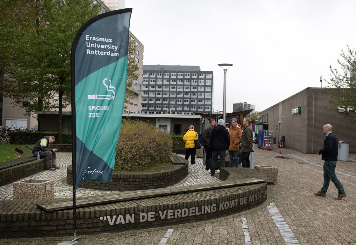 Een rookvrije campus | Erasmus University Rotterdam