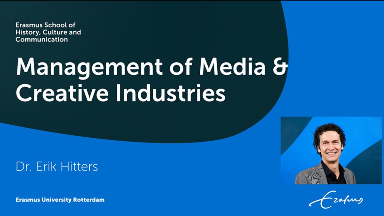 Programme overview Master Media & Creative Industries | Erasmus ...
