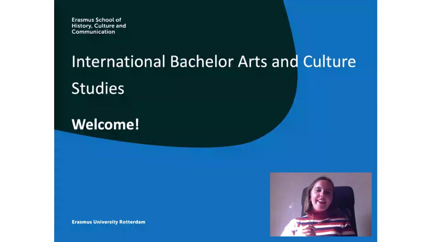 Programme overview Bachelor International Bachelor Arts and Culture ...
